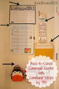 The Perfect Back-To-School Command Center - Ask Mama MOE
