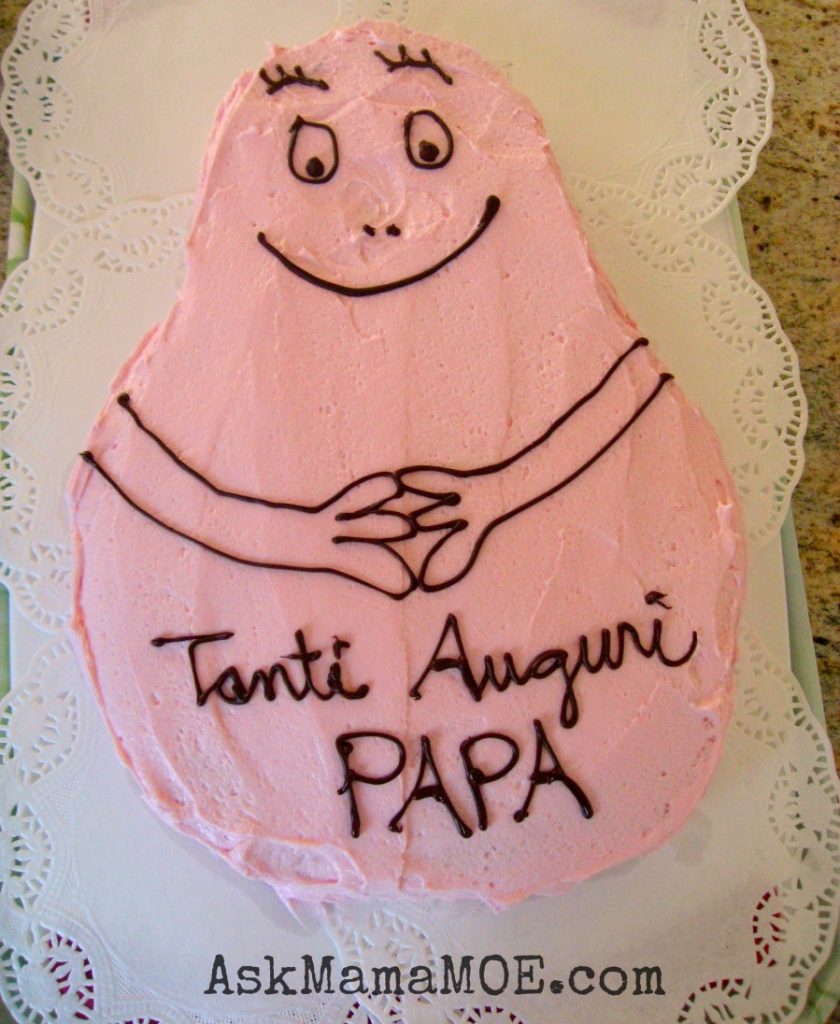 Barbapapa cake by Mama MOE - Ask Mama MOE