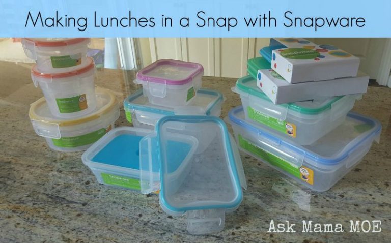 How to Make No-Bento Bento Lunches with Snapware {giveaway} - Ask Mama MOE
