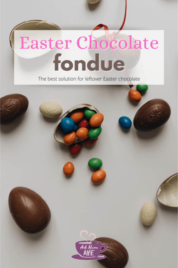 What To Do With All That Easter Chocolate: Easter Chocolate Fondue ...